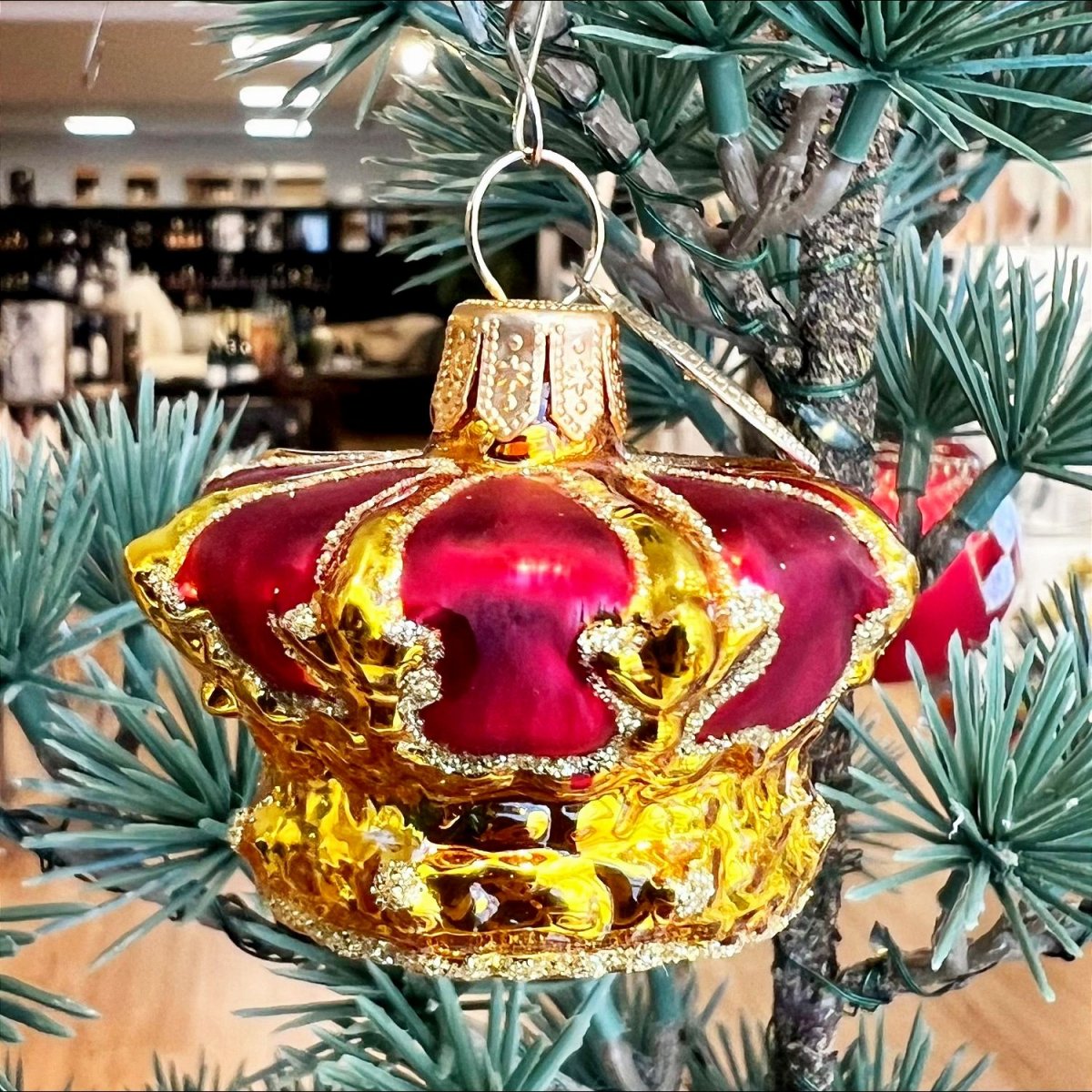 Brink Nordic - Julepynt - Krone Christian den 5. - 4cm. - Brink Nordic ...