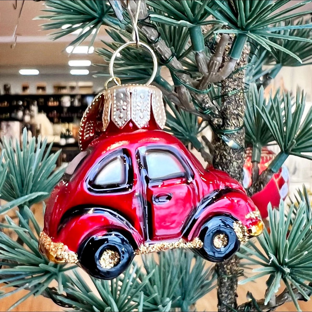 Brink Nordic - Julepynt - Bil Rød 4cm. - Brink Nordic Glaspynt ...