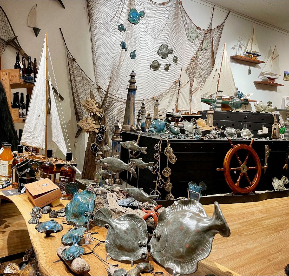 Fisk og Måger - KERAMIKKUNST